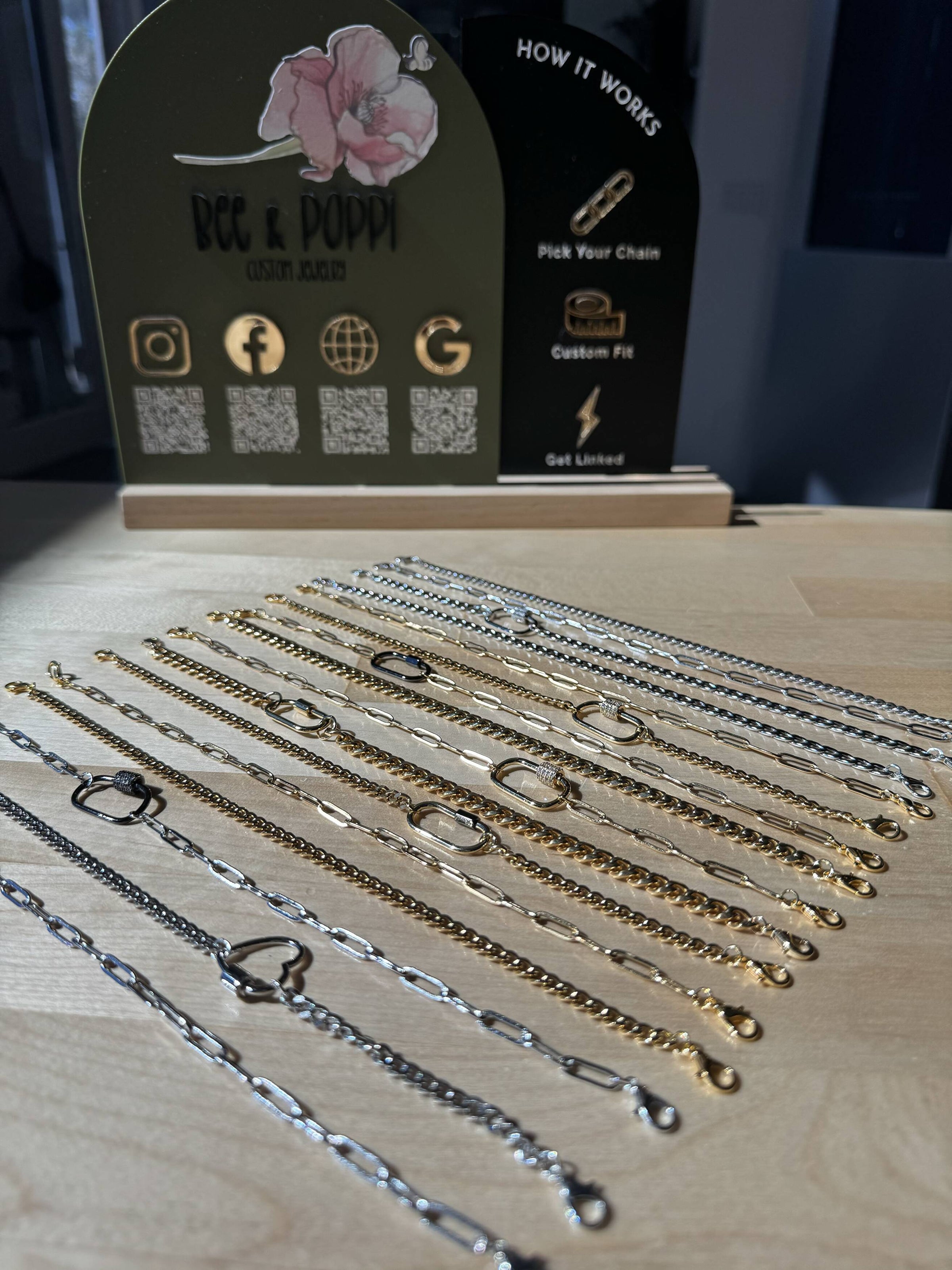 Bee & Poppi - Custom Permanent Jewelry & Hat Bar | Norterra